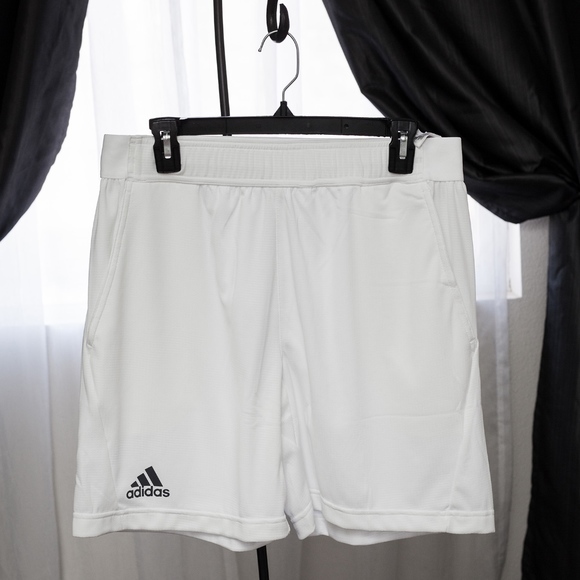 adidas | Shorts | Adidas Mens White Shorts Size L | Poshmark
